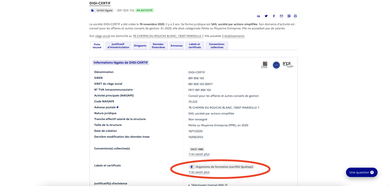 Numéro de Déclaration d’Activité (NDA) : où et comment le trouver Numéro de Déclaration d’Activité (NDA) : où et comment le trouver